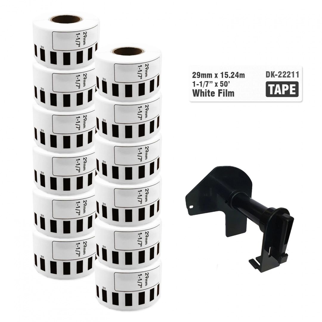 Taśma Specmark DK-22211 29 mm x 15,24 m / bez uchwytu / do drukarek ...
